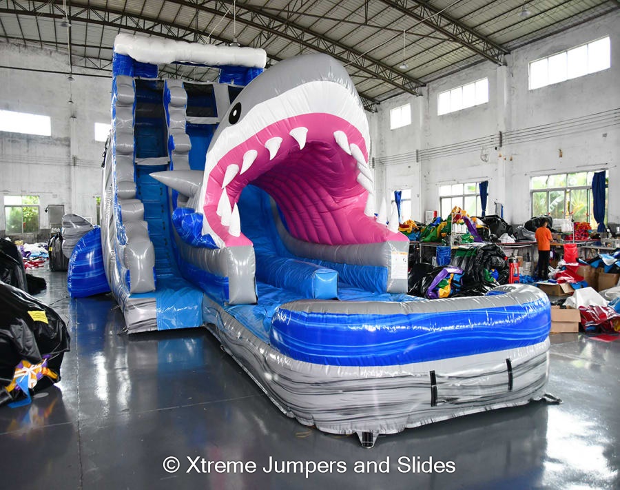 21' JAWS Double Lane Water Slide For Rent