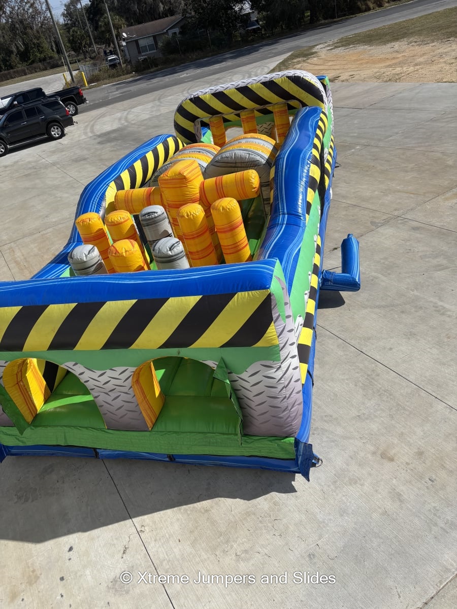 30' Radioactive Dry Obstacle — Backyard Fun That Fits Small Yards ⚡