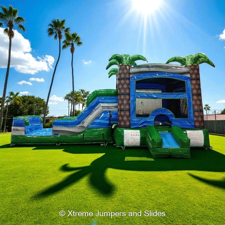 Bounce House with Slide Rentals in Central Florida | Combo Units