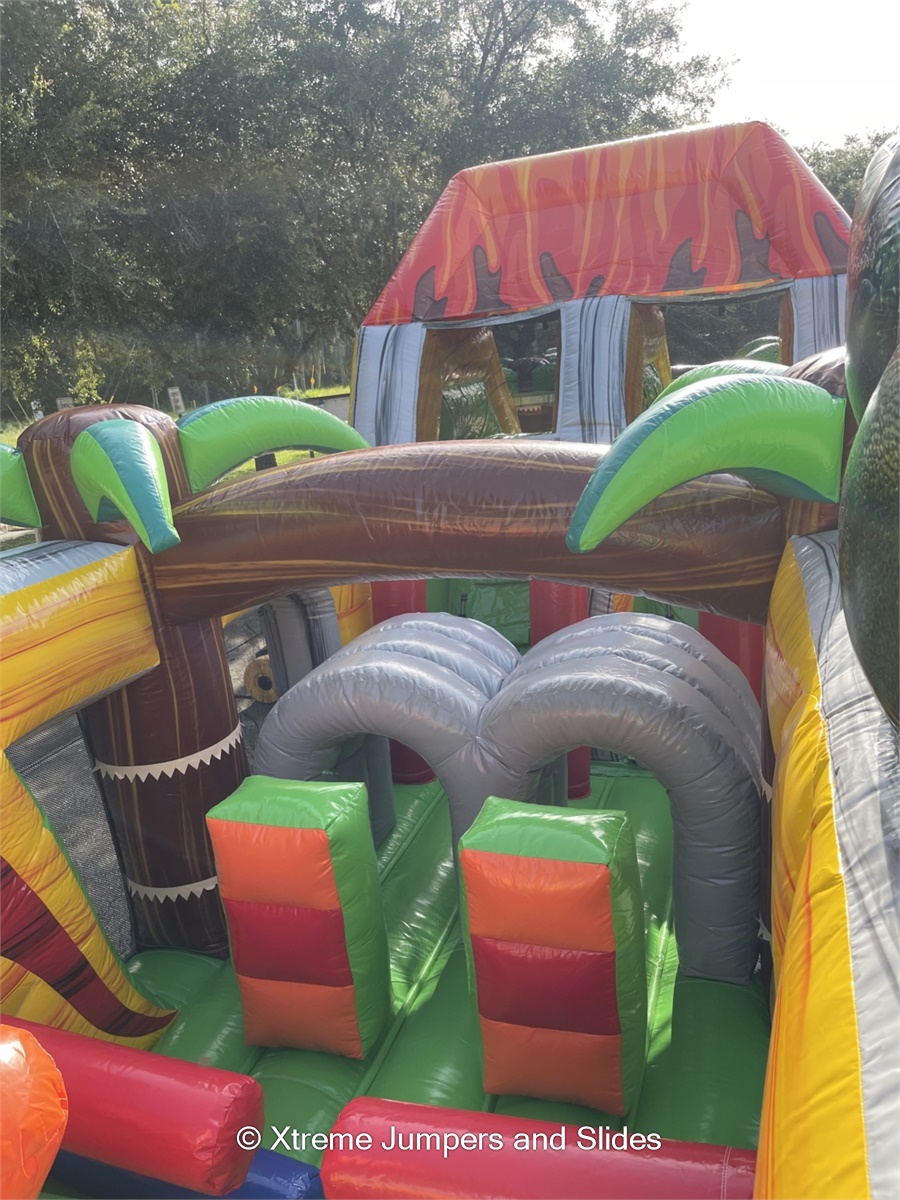 Lava Raptor Wet/Dry Obstacle Course For Rent