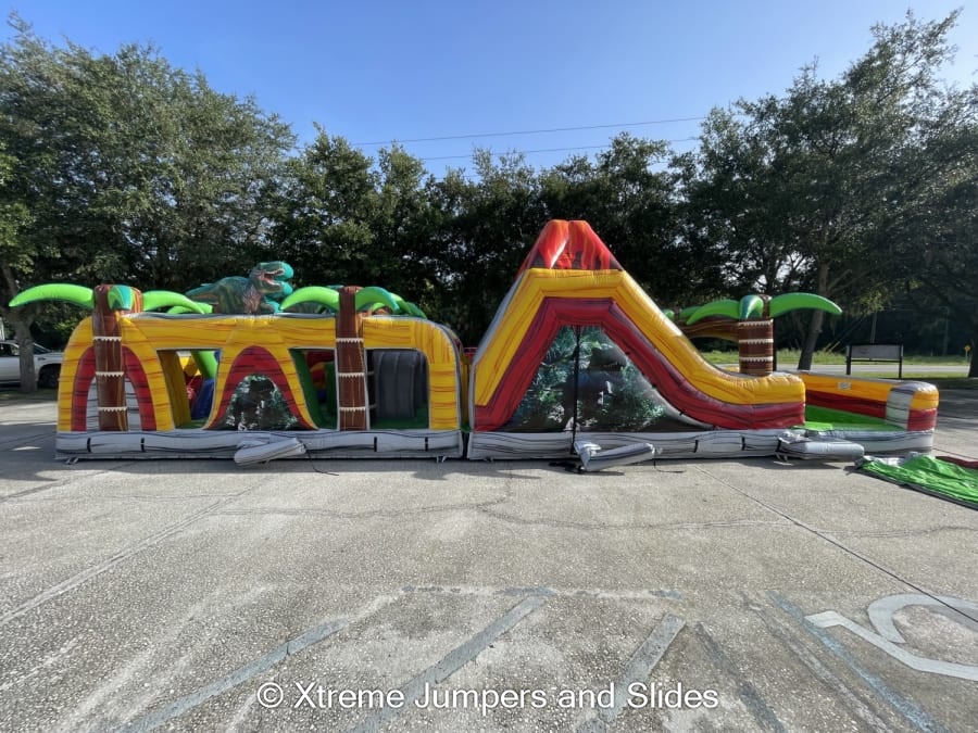 Lava Raptor Wet/Dry Obstacle Course For Rent