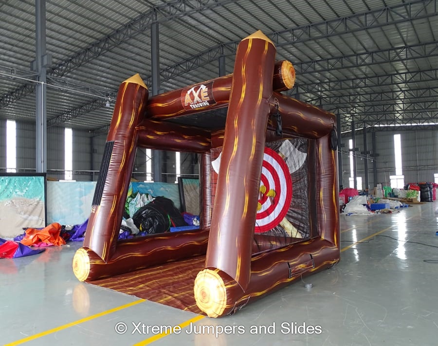 Single Axe Throw Inflatable For Rent
