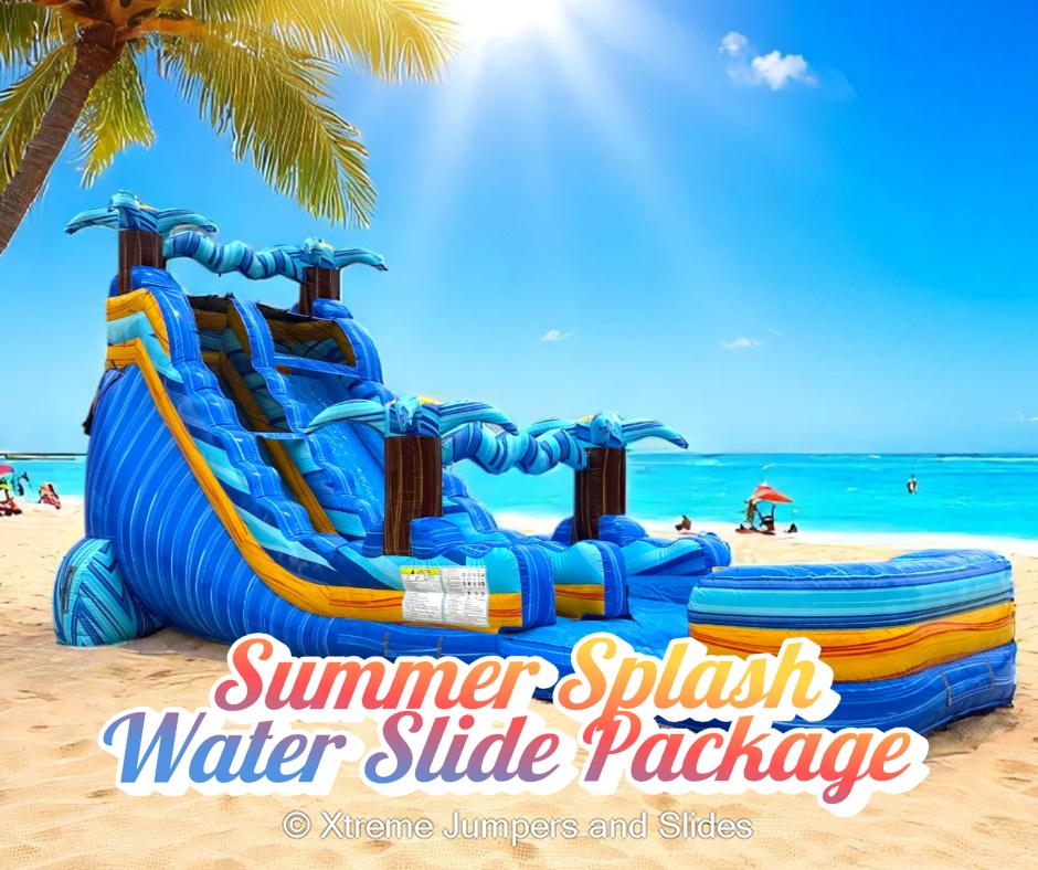 Summer Splash Water Slide Package - Your Premier Party Equipment Rental ...
