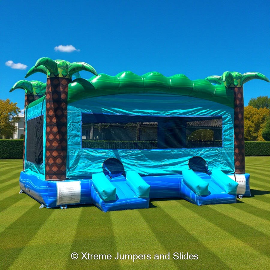 XL Island Drop Bounce House